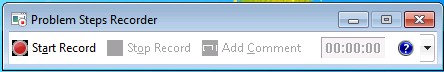 Using Windows Problem Steps Recorder | Showing My Geek