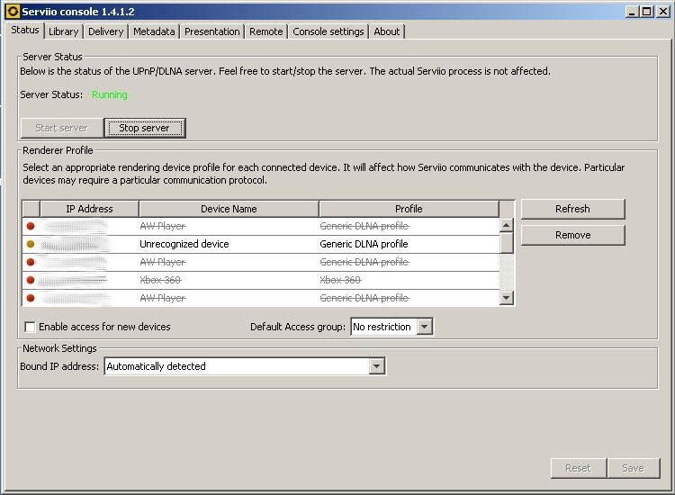 Serviio Media Server is Awesome | Showing My Geek